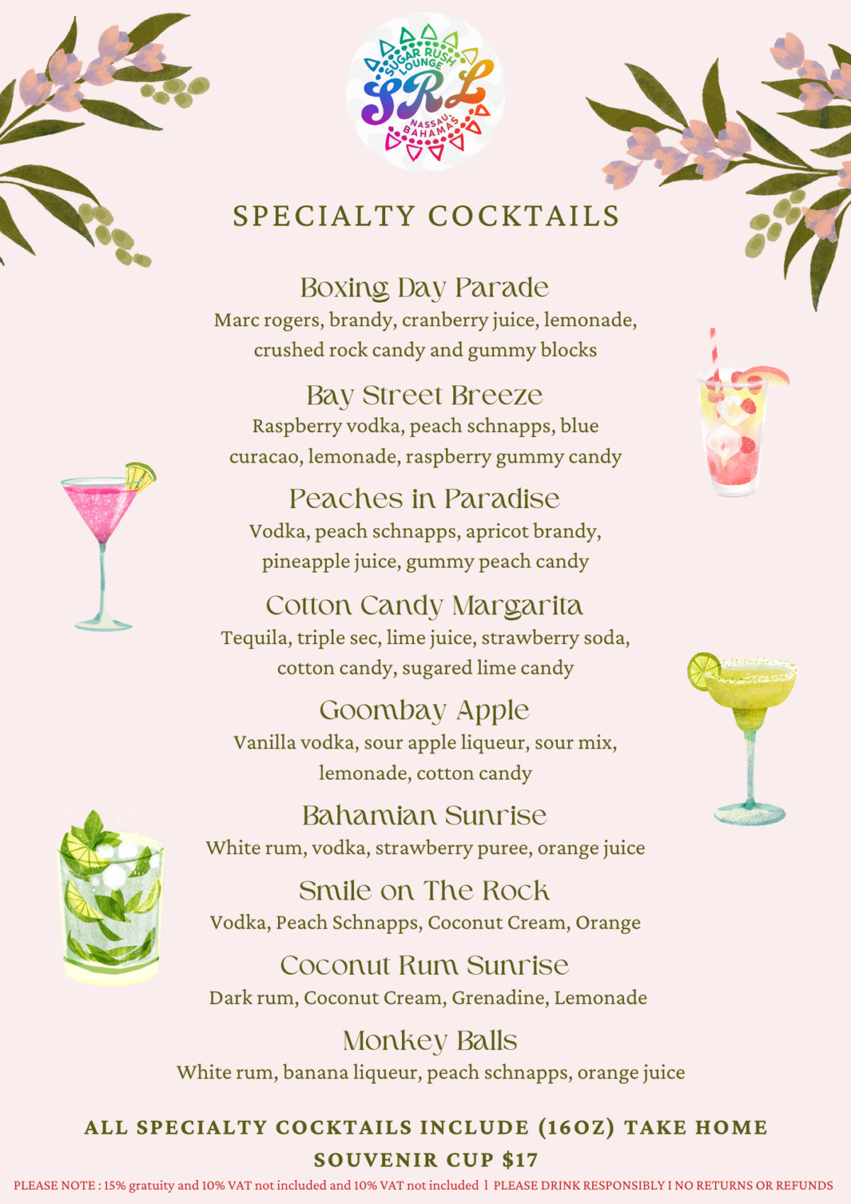 Menus | I Dream of Sugar